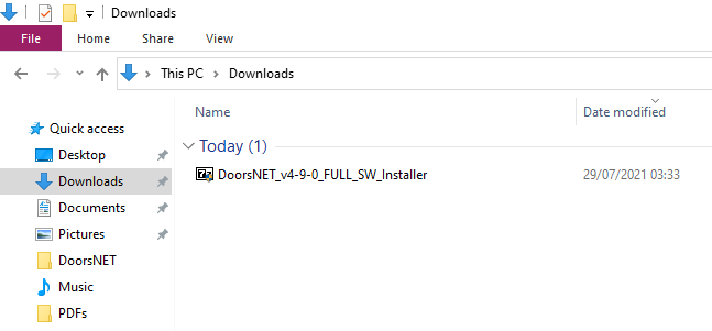 Doors.NET - Software Download